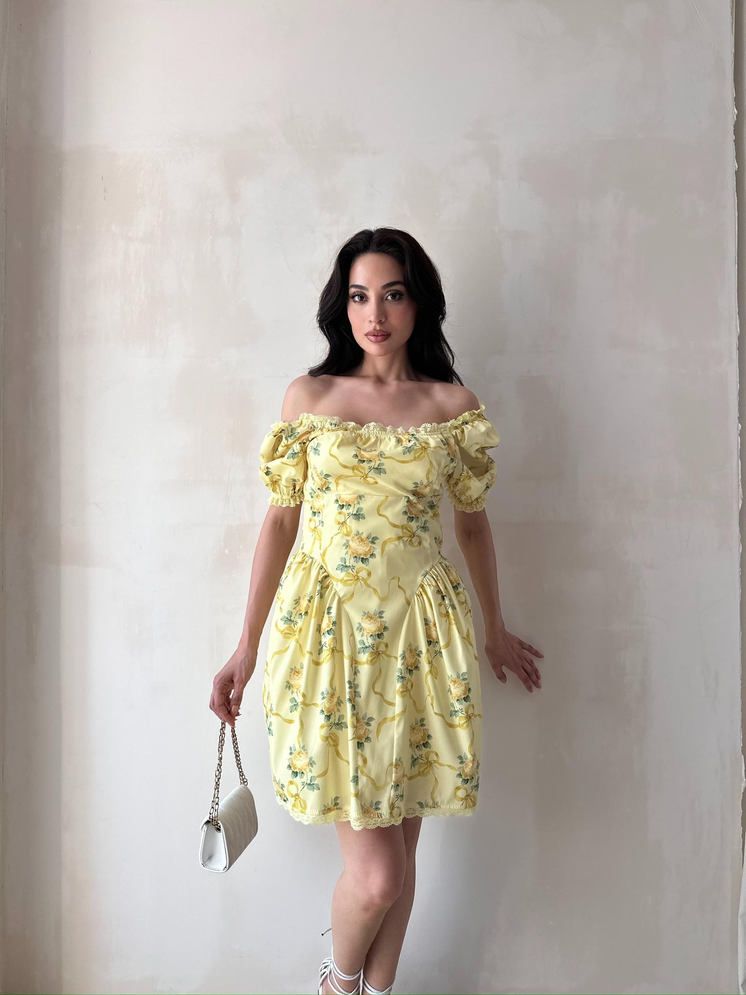 ALBROW Mini Elbise 4453 - ELBİSE Mooi Butik