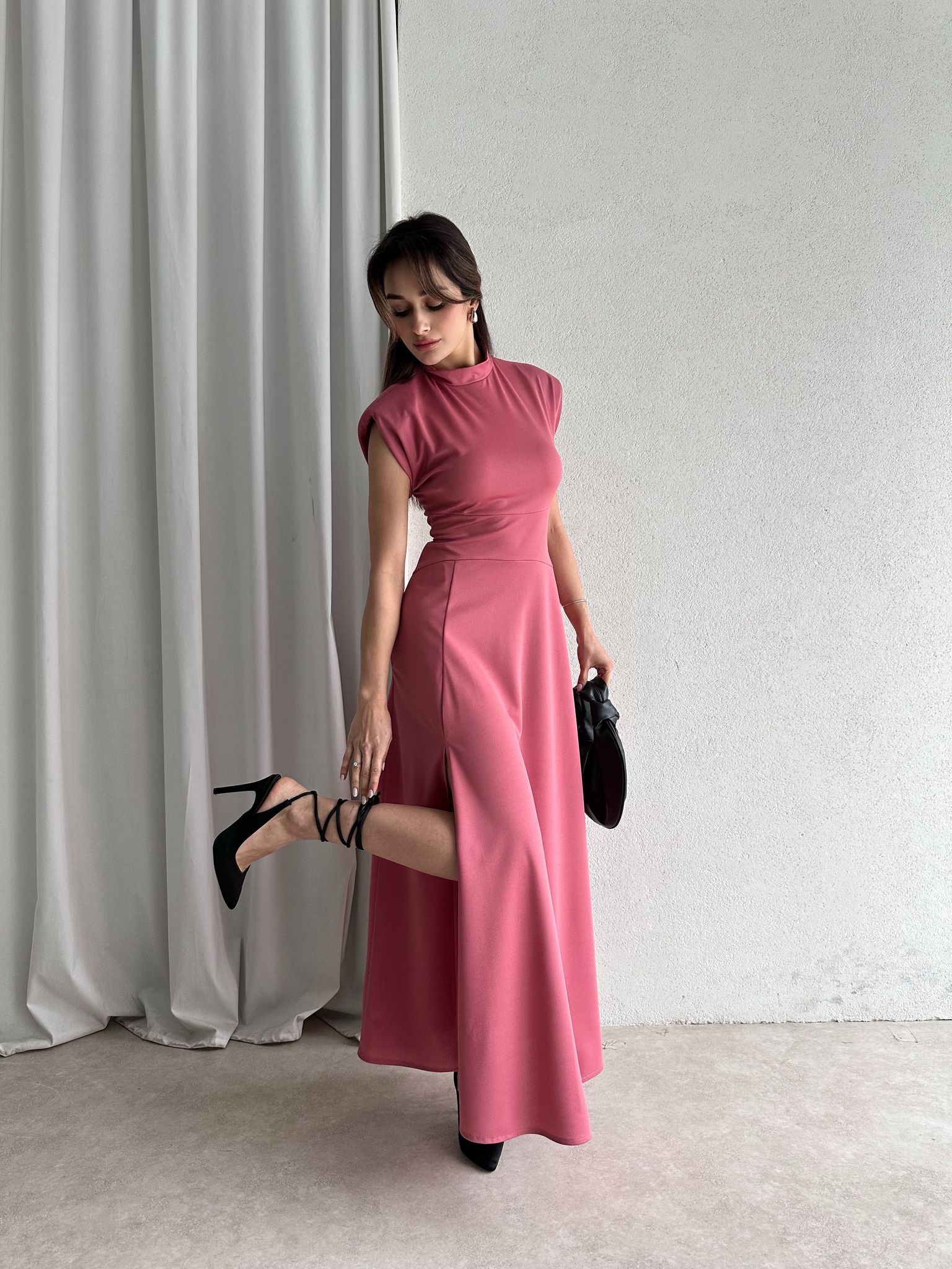 BERLY Maxi Elbise 7764 - ELBİSE Mooi Butik