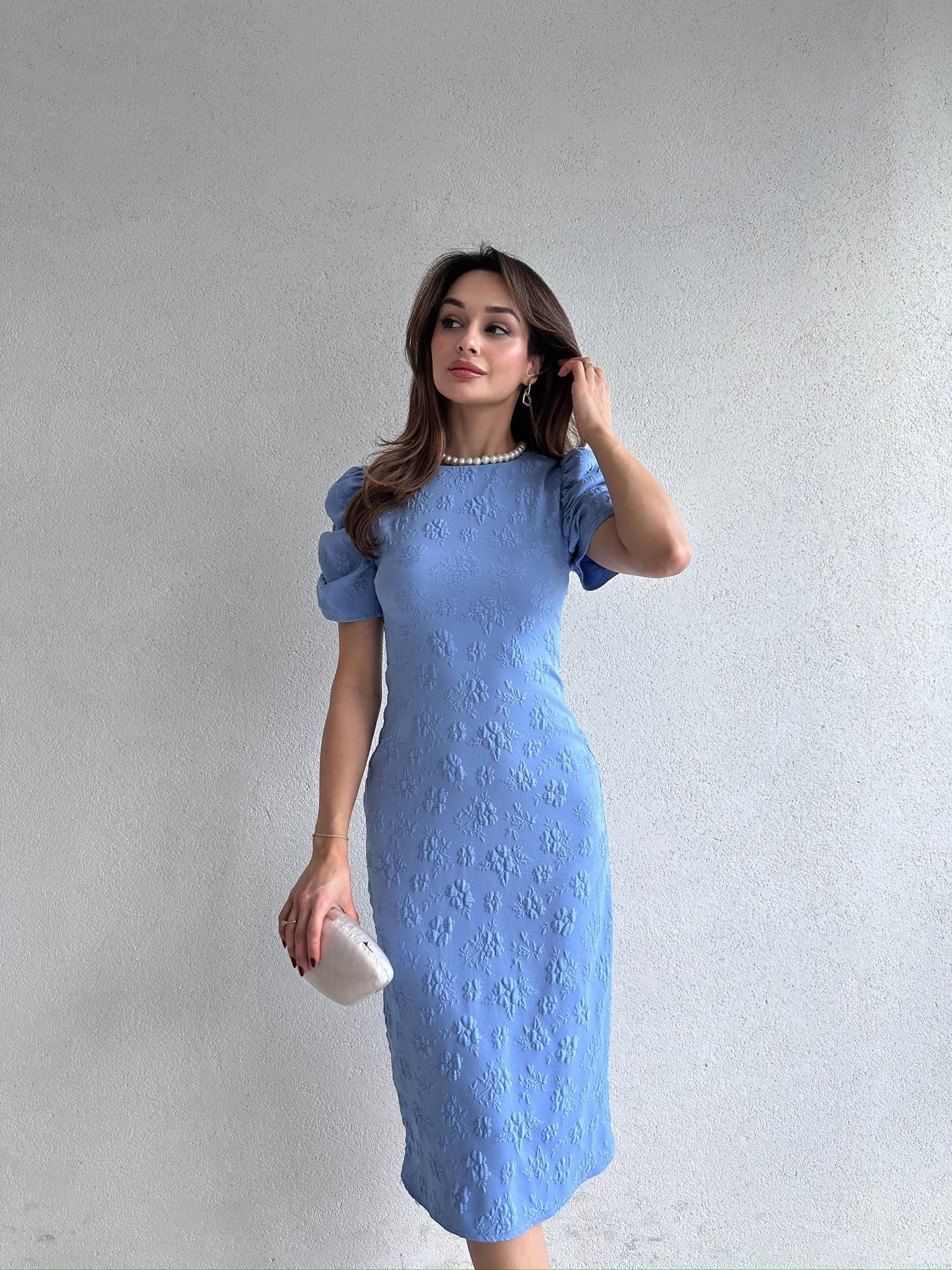 CALLOW Midi Elbise 8832 - ELBİSE Mooi Butik