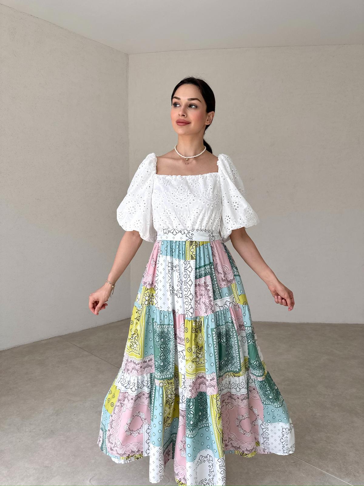 COLCORD Maxi Elbise 4121 ELBİSE Mooi Butik