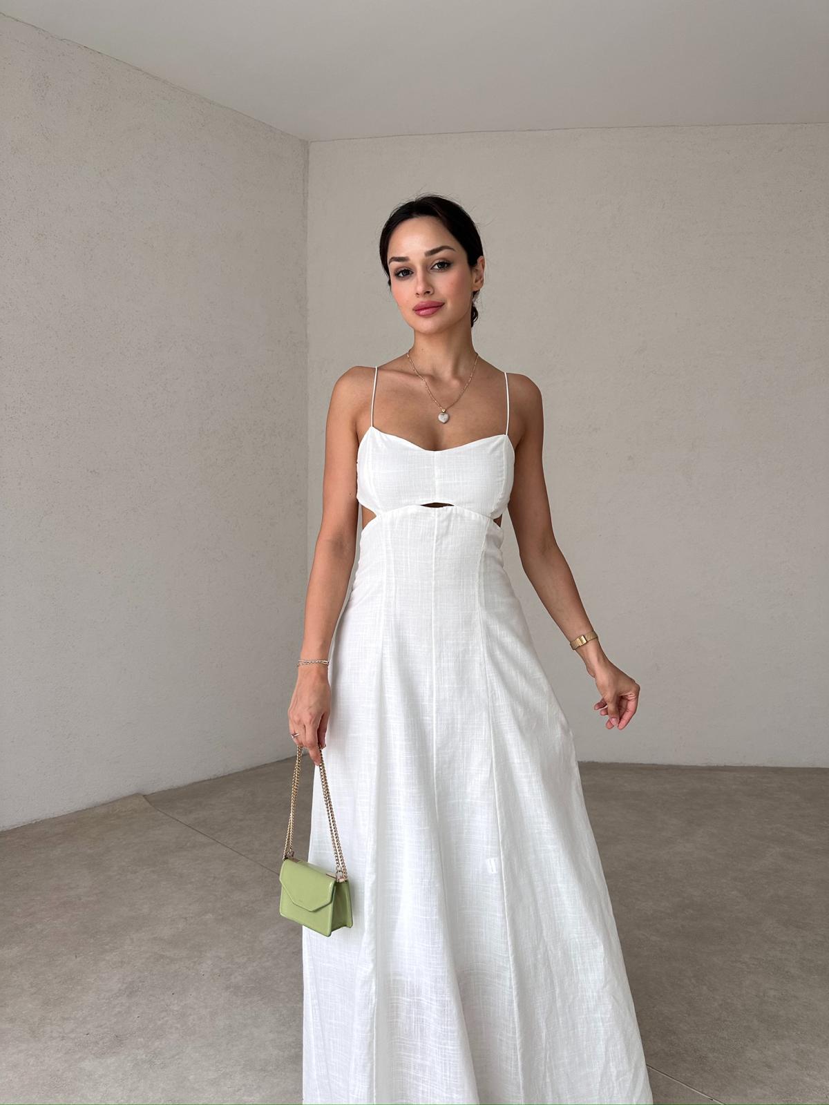 JAREND Maxi Elbise 7767 ELBİSE Mooi Butik