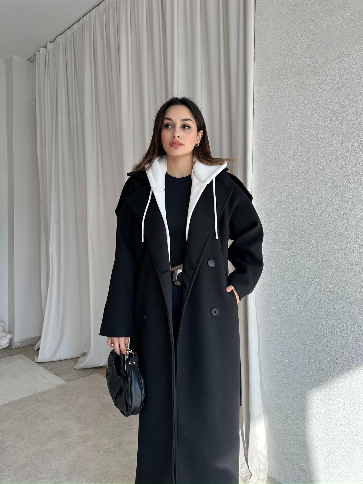 LİNKA Kaban 2500 - Siyah KABAN Mooi Butik
