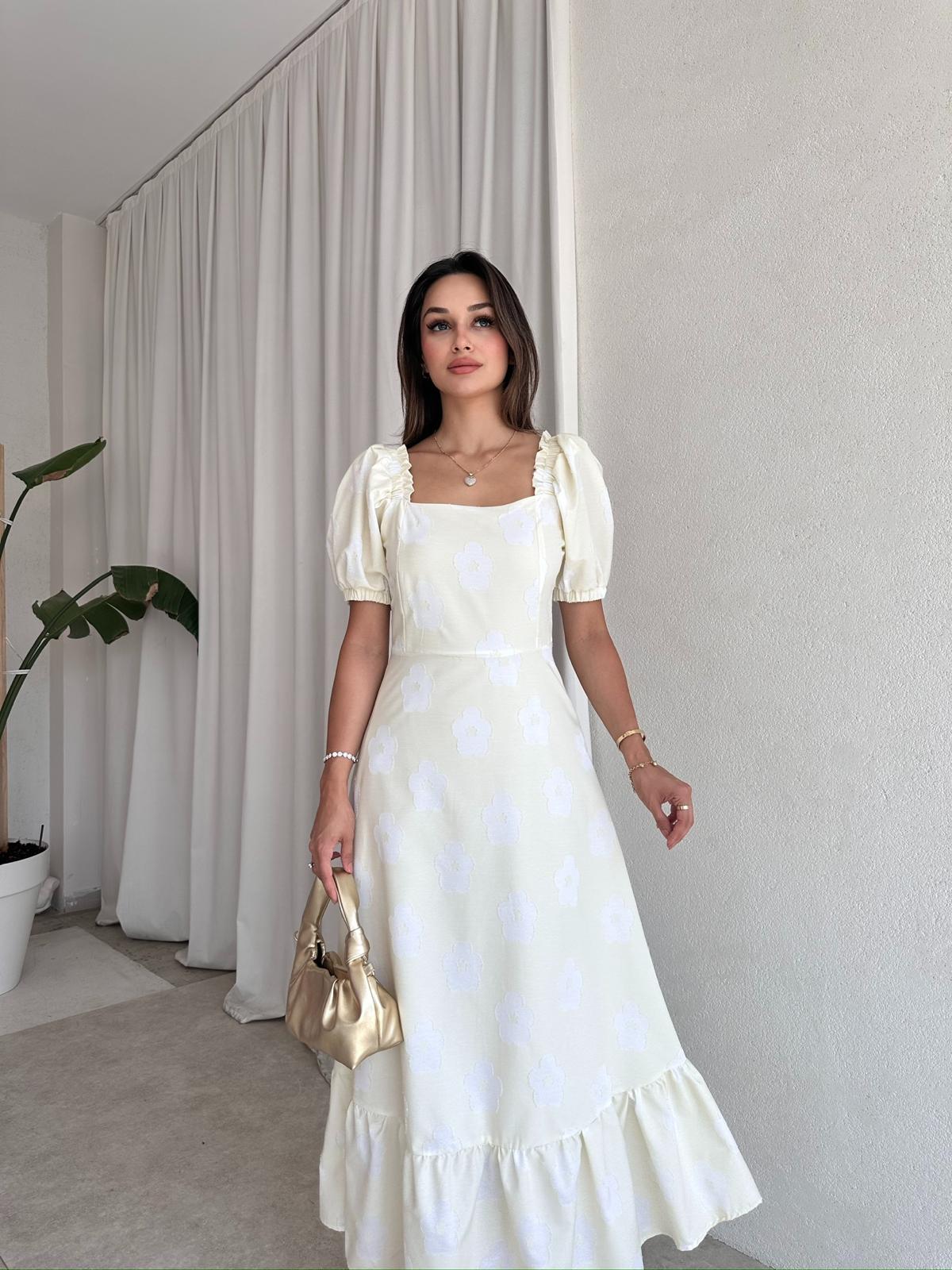 MARSEL Maxi Elbise 7124 - ELBİSE Mooi Butik