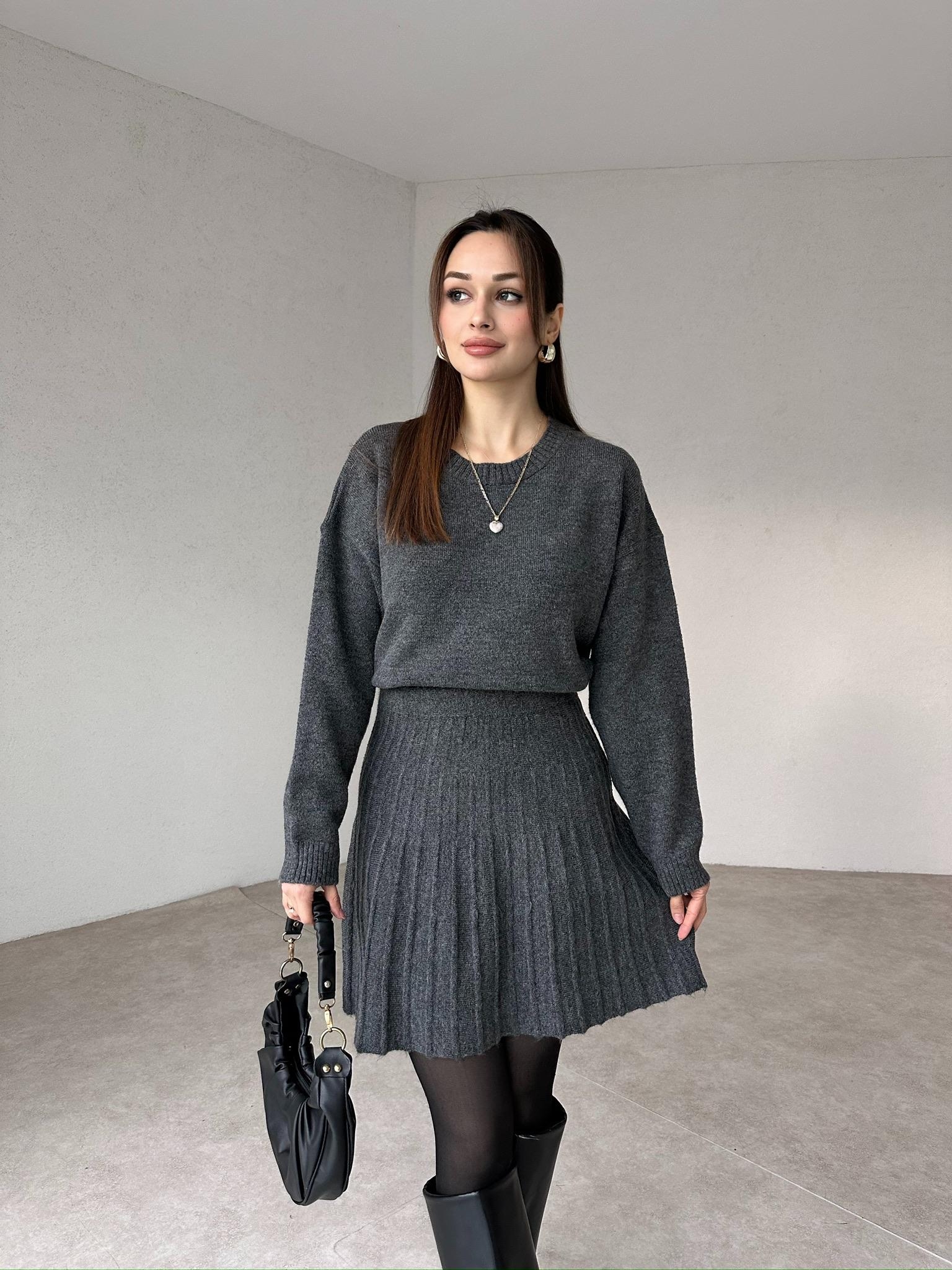 REGENT Takım 8432 - Füme TRİKO TAKIM Mooi Butik