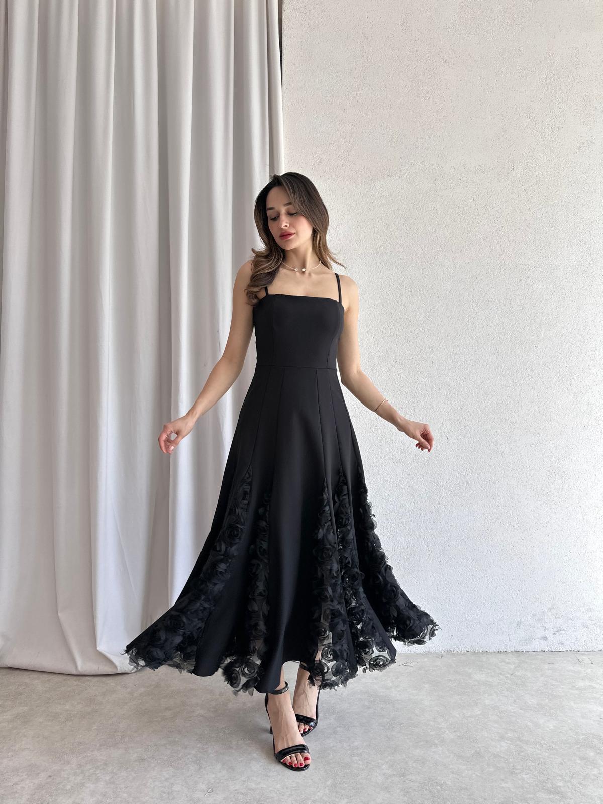 SASSAİ Midi Elbise 7833 - ELBİSE Mooi Butik