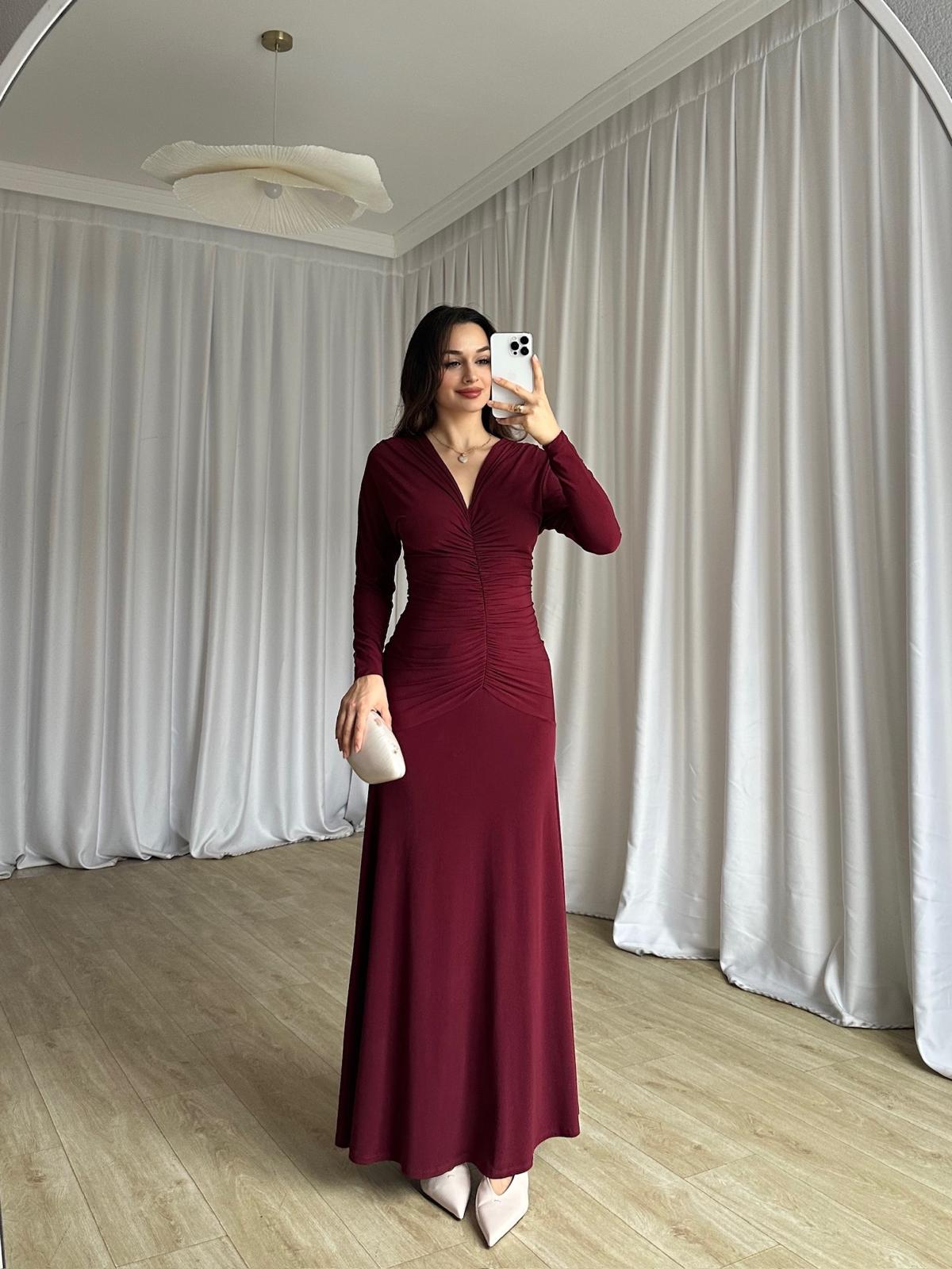 STARK Maxi Elbise 6874 - ELBİSE Mooi Butik