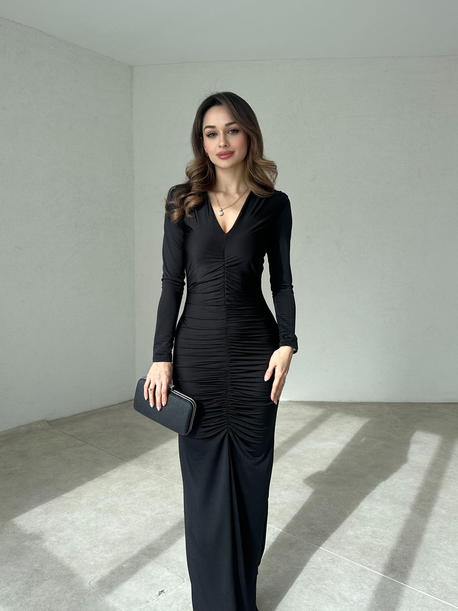 STROVE Maxi Elbise 8878 - ELBİSE Mooi Butik